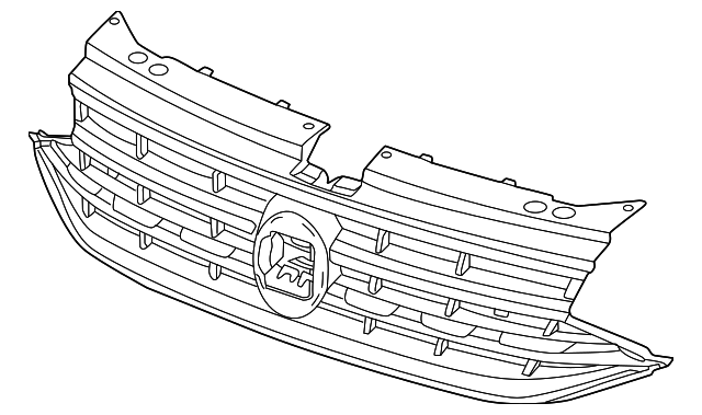 2022 Volkswagen Tiguan Center Grille 5NN-853-651-S-ZLL | QuirkParts