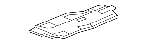 74601-T0A-A00 - Plate, Floor Heat Baffle (A) - 2012-2016 Honda CR-V ...