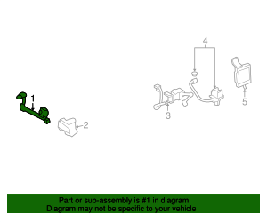 89405-60020 - Suspension Ride Height Sensor 2008-2021 Lexus LX570 ...