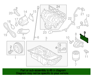 2015-2020 Ford Adapter Gasket FB5Z-6840-A | TascaParts.com