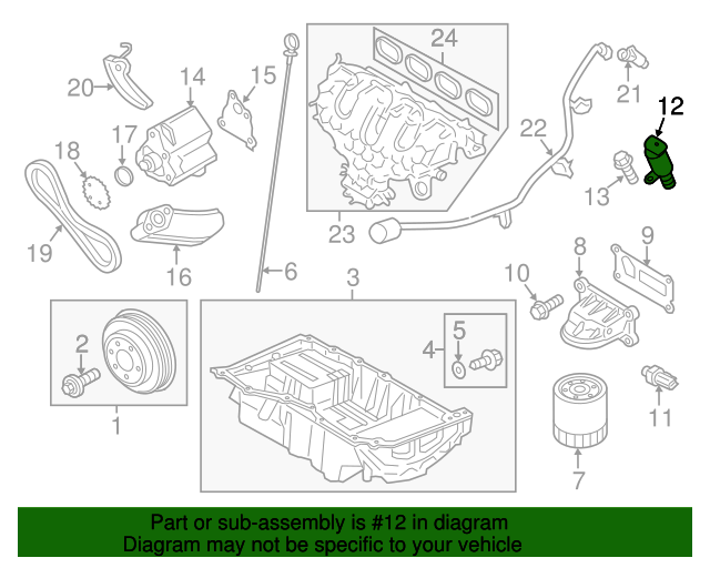 Ford Dealership 2015-2024 Ford Solenoid FT4Z-6C880-B | Ford Parts Catalog