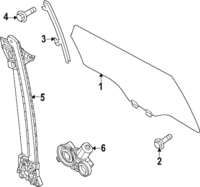 2024 Mazda CX-90 Door Glass KMV6-72-510 | Florida Mazda Parts