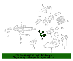 5Q0-905-849-C - Ignition Switch 2015-2020 Audi | Audi OEM Parts