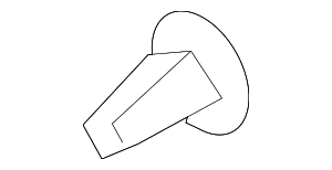 2004-2022 Nissan Surround Weather-Strip Clip 80850-CA003 | Parts for ...