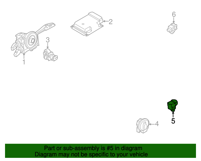 2018-2024 Audi Side Impact Sens 4N0-959-651-D | Audi USA Parts