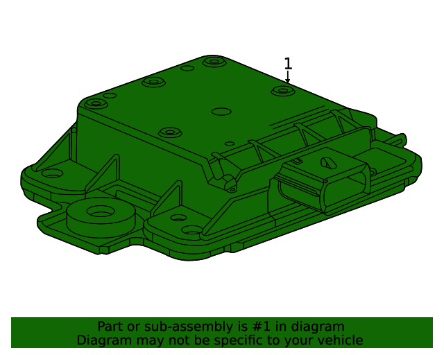 86558605 - Distance Sensor 2023-2024 Cadillac | Chevrolet Parts Direct