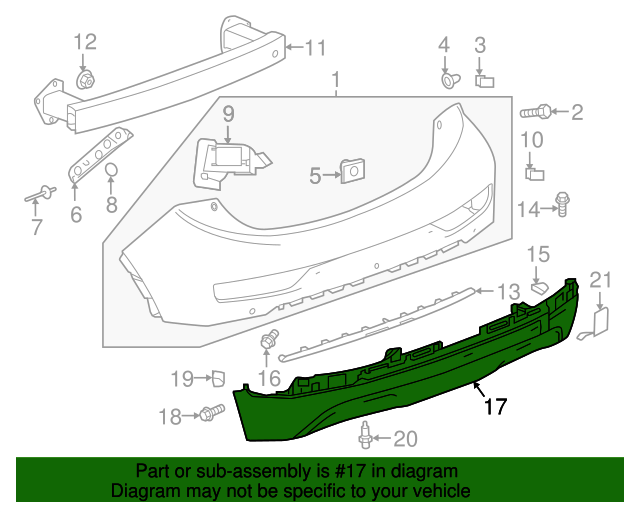 2017-2021 Chevrolet Bolt EV OEM NEW 2017-20 GM Chevrolet Bolt EV ...