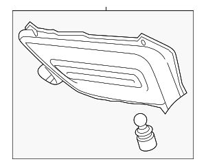 2021-2023 Hyundai Santa Fe Signal Lamp 92405-S1520 | OEM Parts Online