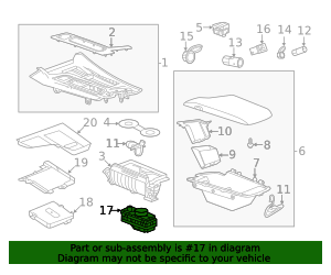 2020-2022 Cadillac Infotainment Control Switch 84866528 | GMPartsDirect.com