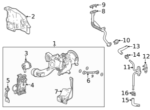 2020-2021 GM Oil Feed Tube Gasket 12705650 | GMPartsDirect.com