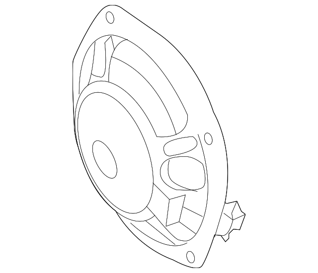 231-820-19-02 - Speaker 2013-2020 Mercedes-Benz | Mercedes-Benz USA Parts