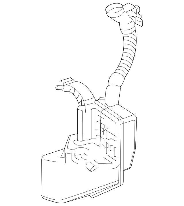 2020-2023 Mercedes-Benz Reservoir Assembly 247-869-05-00 | MB OEM Parts