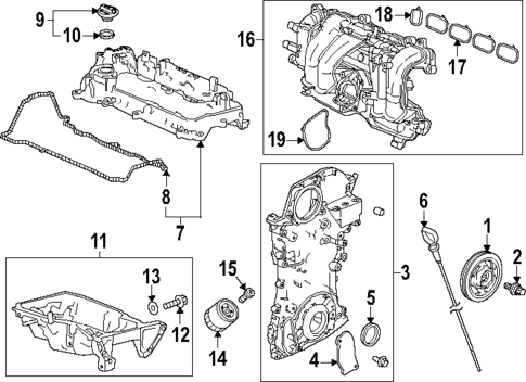 Engine Parts for 2024 Honda Accord OEM Parts Online