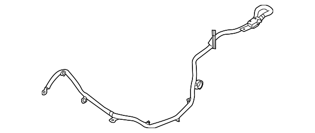 Genuine OEM Battery Cable Part# LR047458 Fits 2014-2015 Land Rover LR2 ...