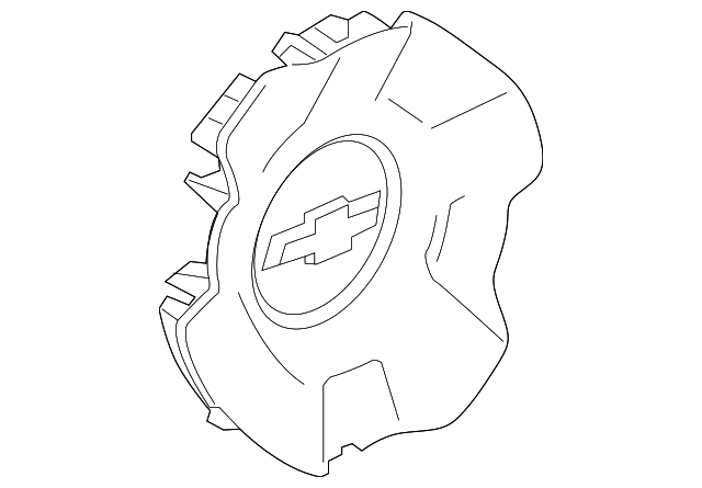 2018-2020 Chevrolet Tahoe Wheel Trim Cap 84128121 GM | GMPartsDirect.com