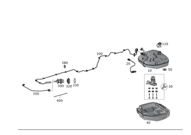 000-470-43-05 - Filler Cap For 2012-2023 Mercedes-Benz | Mercedes-Benz ...