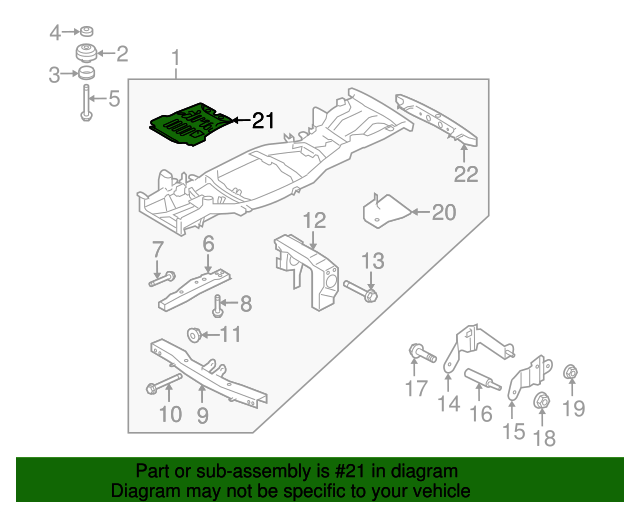 Genuine OEM Splash Shield Part# LR014235 Fits 2010-2016 Land Rover LR4 ...