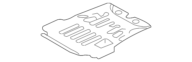 Genuine OEM Splash Shield Part# LR014235 Fits 2010-2016 Land Rover LR4 ...