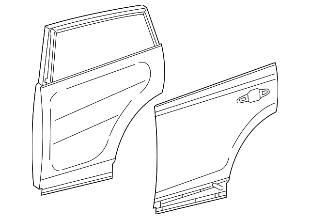 Toyota Door Shell 67004-0A040 | Auto Parts