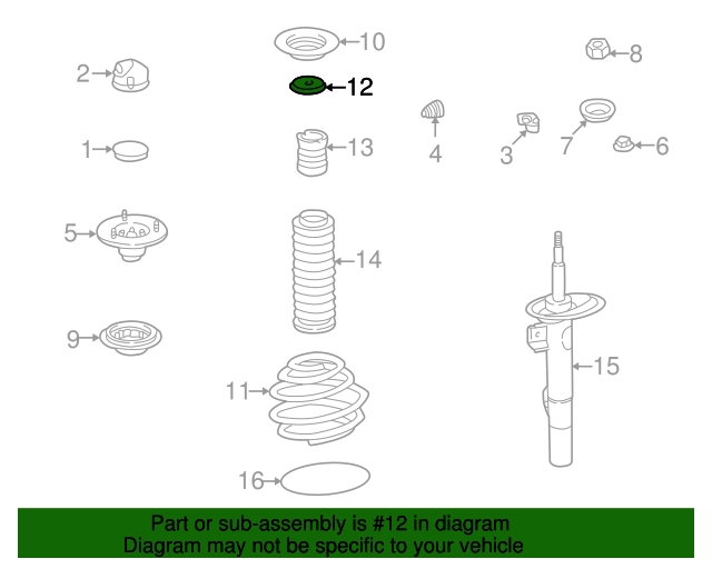 1992-2003 BMW Bumper Support 31-32-1-139-423 | BMWPartsDirect.com