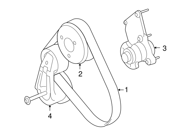 PQS500221 - Serpentine Belt 2005-2009 Land Rover | Land Leaping Genuine ...