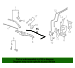 2007-2014 GM Windshield Washer Nozzle Hose 20908176 GM | GMPartsDirect.com