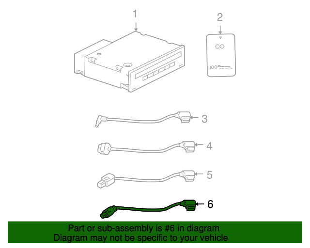 2004-2018 Audi 3.5mm Jack Connector Ami Cable 4F0-051-510-T | Audi OEM ...