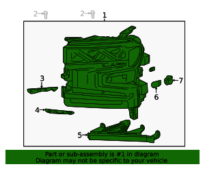 2019-2022 Chevrolet Headlamp (Replaces Part Number 84951034) 85567927 ...