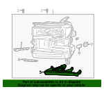 2022-2024 Chevrolet Headlamp Bracket 84737956 GM | GMPartsDirect.com