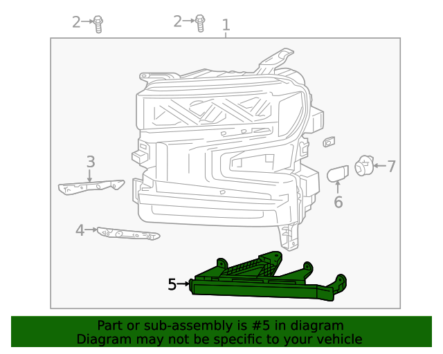 2019-2021 Chevrolet OEM NEW 2019-2020 GM Chevrolet Silverado Headlamp ...
