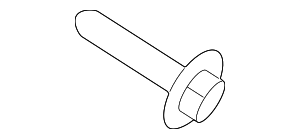 W711103-S450B - Trim Support Retainer Screw 2015-2020 Ford F-150 | Ford ...
