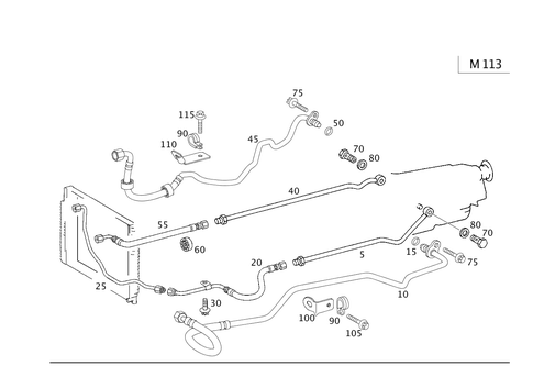 Transmission Cooling for 2006 Mercedes-Benz CL 500 | Mercedes-Benz USA ...