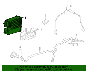 2020-2021 GM Auxiliary Vapor Canister 84601640 | GMPartsDirect.com