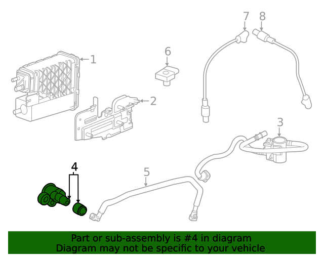 2020-2024 GM Vapor Canister Solenoid 84818283 | OEM Parts Online