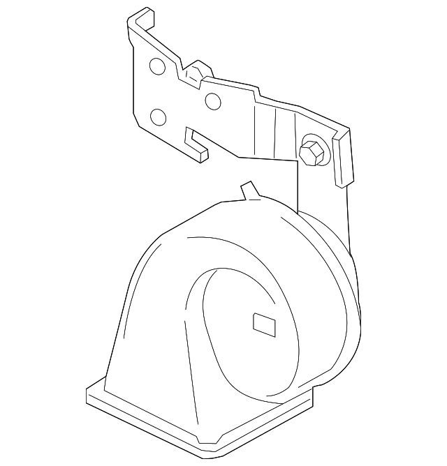 BDGF-66-78YD - High Note Horn 2017-2024 Mazda 3 | Mazda Parts Connect