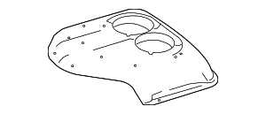 000-833-03-10 - Rear Cover 2010-2018 Mercedes-Benz | Mercedes-Benz USA ...