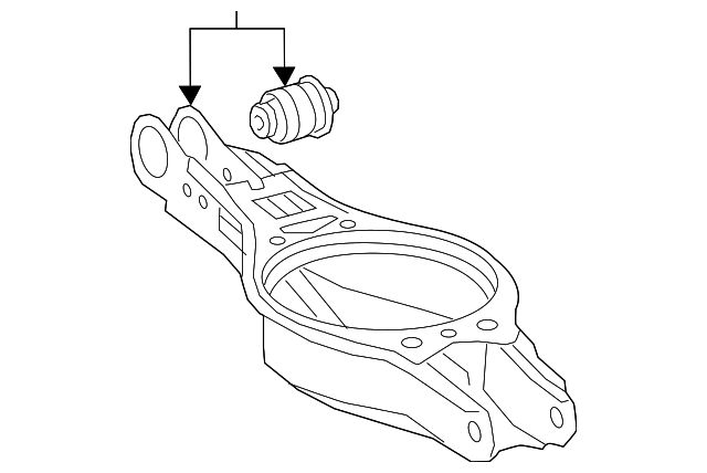 Genuine Toyota Lower Control Arm part# 48730-06120 for 2018-2025 Toyota ...