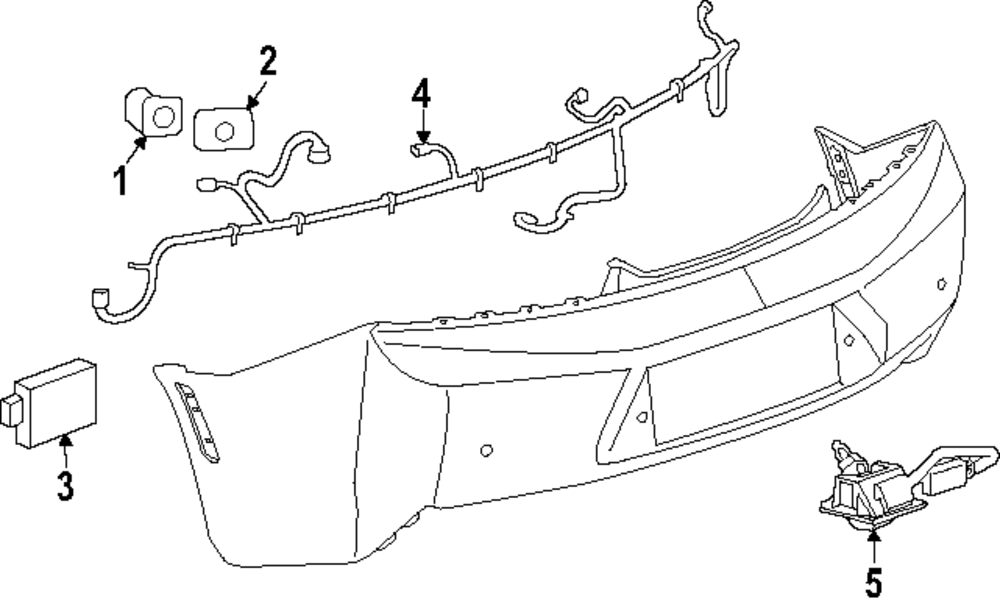 85536893 - High-Quality Camera for 2019-2024 Chevrolet Camaro ...