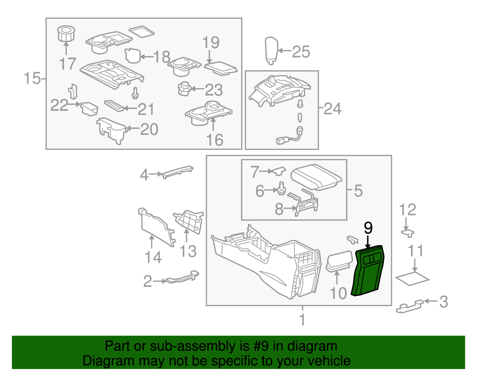 2010-2013 Toyota 4Runner 2010-2013 Toyota 4Runner - Rear Panel 58923 ...