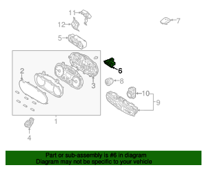 93750-3RAA0 - Trunk Switch 2014-2016 Kia Cadenza | Kia.Parts Store