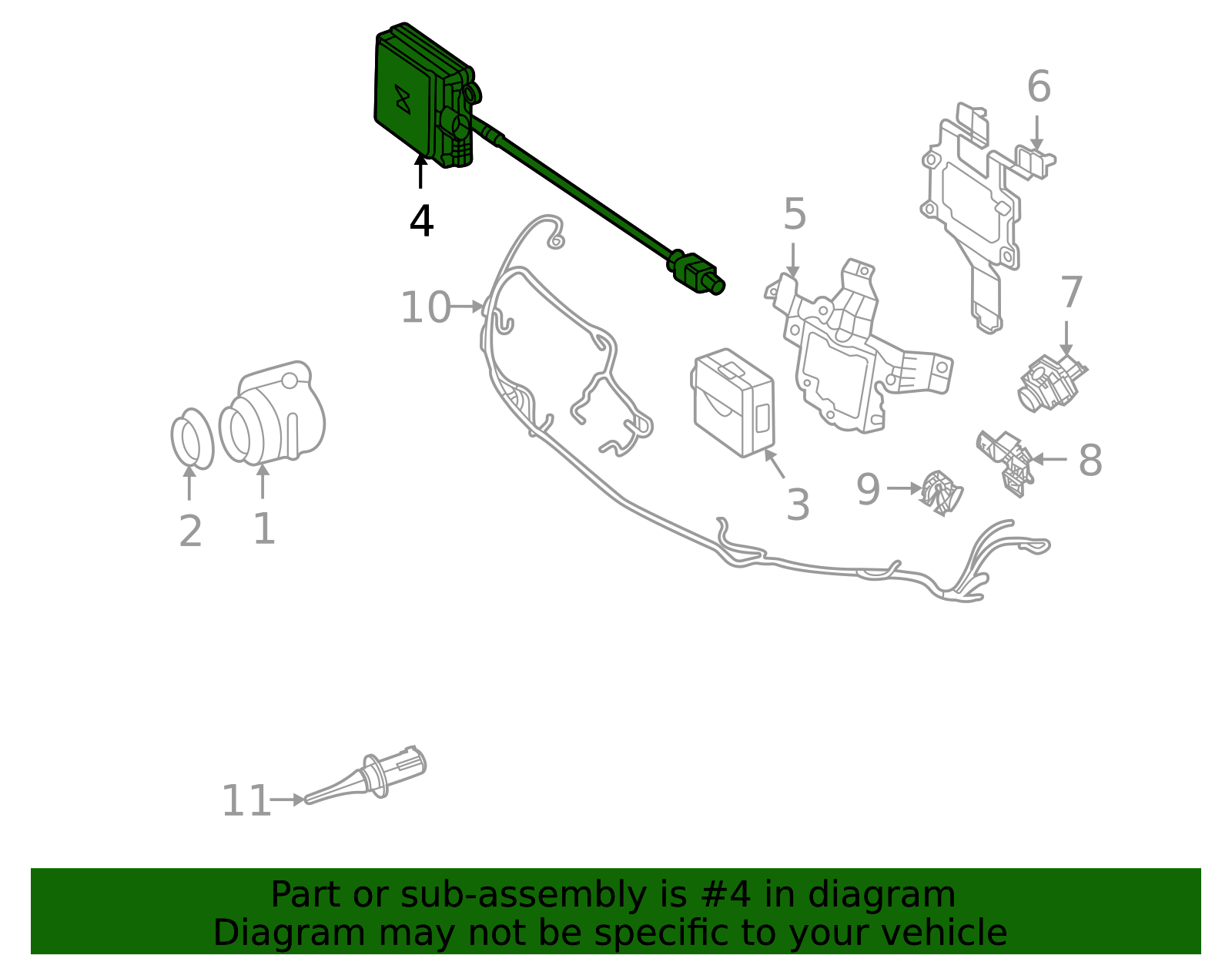 2024-2025 Mercedes-Benz Distance Sensor 000-905-61-21 | Retail ...