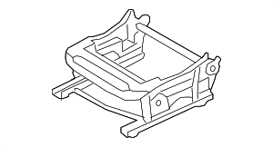 87351-6FV1A - Cushion Frame - 2017-2019 Nissan Rogue | World OEM Parts ...