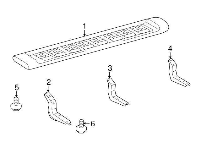 51083-35191 - Running Board 2007-2014 Toyota FJ Cruiser | Longo Toyota ...