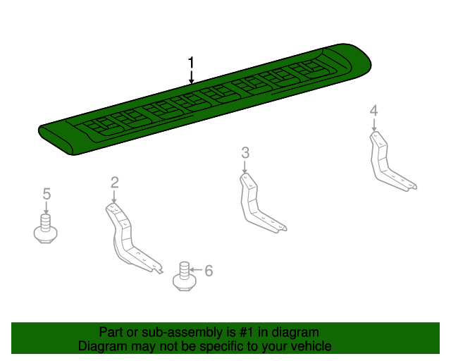 51083-35191 - Running Board 2007-2014 Toyota FJ Cruiser | Longo Toyota ...
