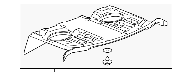 2014-2019 Cadillac CTS Black Diamond Rear Compartment Rear Window Lower ...