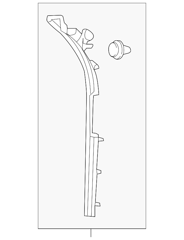 2017-2023 Land Rover Discovery Window Trim LR083143 | LandRoverParamusParts
