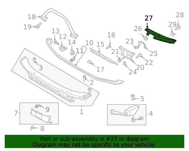 2021-2023 Ford Bronco Rear Reinforced M2DZ-17E814-B | OEM Parts Online