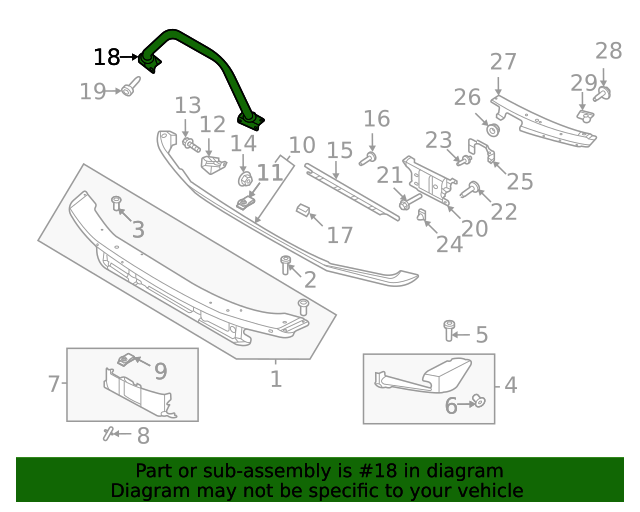 M2DZ-17D942-AA - Protect Bar - 2021-2024 Ford Bronco | Lasco Auto Parts