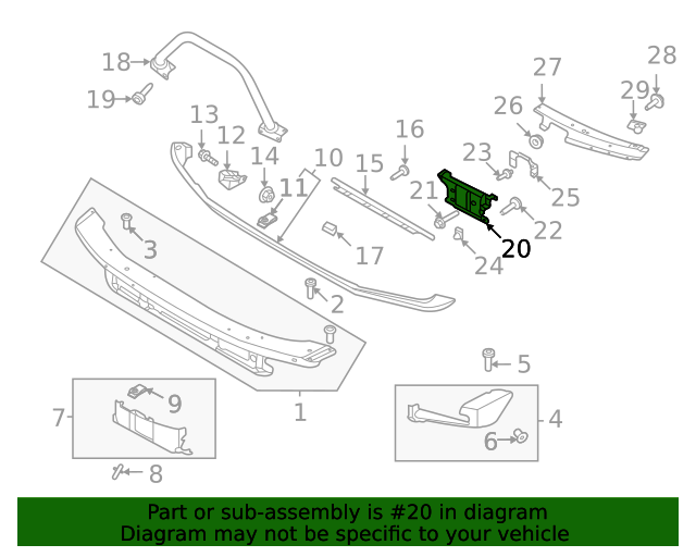 Genuine OEM Ford Part - Mount Plate M2DZ-17B984-A | Genuine OEM Ford ...