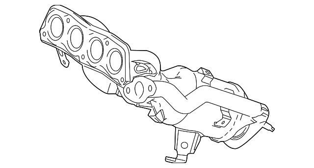2018-2023 Toyota Exhaust Manifold 17141-F0030 | Toyota Parts Center